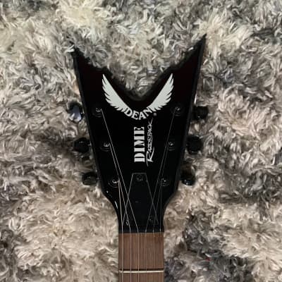 Dean RZR DB CBK NC Razorback Dimebag Guitar, Rosewood | Reverb