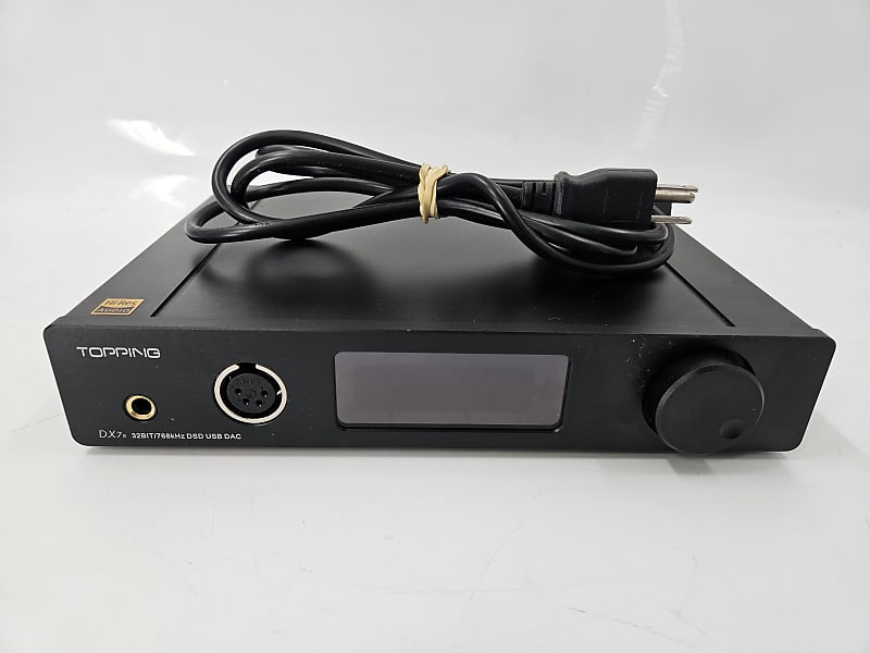 Topping DX7S Headphone Amp 32 Bit/768kHz DSD USB DAC *NO | Reverb