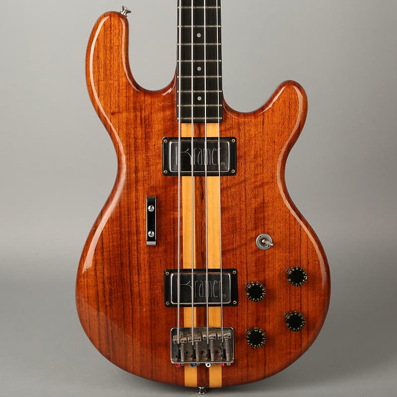 Kramer 450B Bass - 1976 - Aluminum / Walnut | Reverb