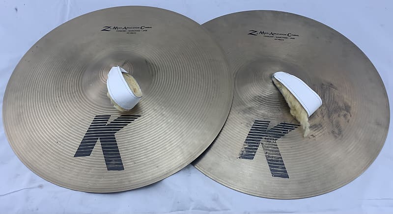 Zildjian 18" K Series Z-MAC Cymbal Pair w/Straps | Reverb