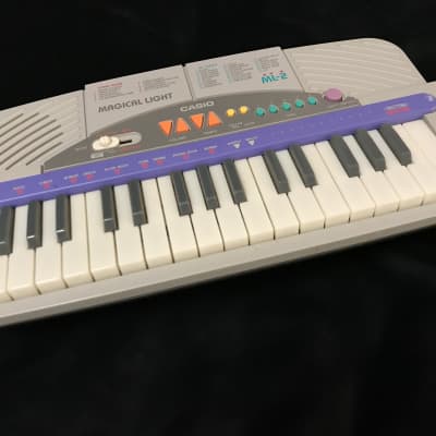 Casio ML-2 Magical Light Keyboard Mini Lighted Keys | Reverb