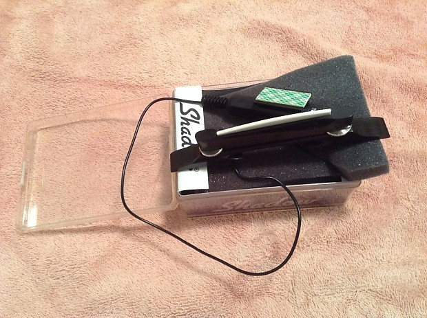 Shadow SH 980 Adjustable Arch Top Ebony Bridge with Piezo | Reverb