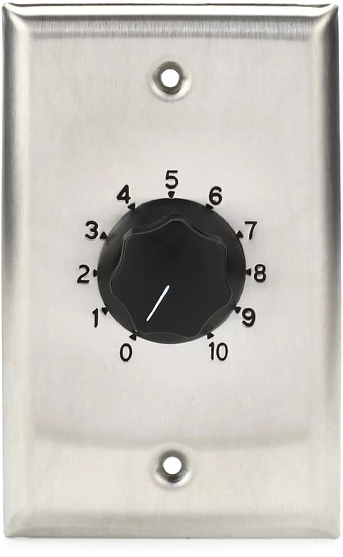 Brand New Sound AT10 Volume Control - Stainless Steel, Single | Reverb