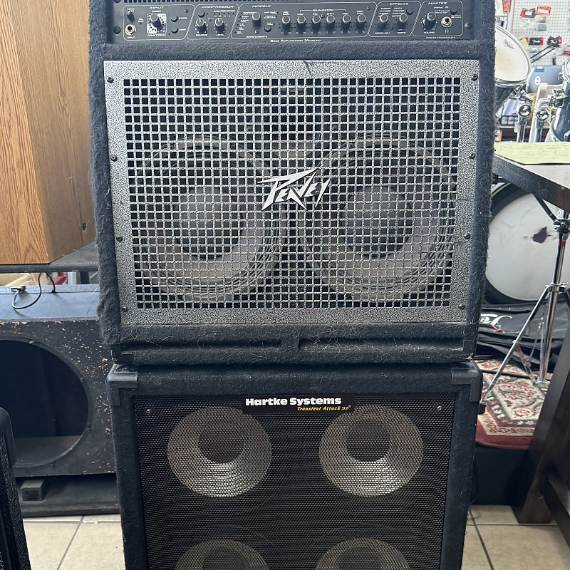 Bass Rig! Peavey BAM-210 with Hartke 410 Cab. 350W+! | Reverb