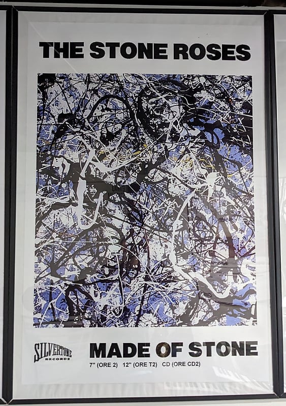 Stone Roses Like a Stone Poster - Semi-Gloss | Reverb