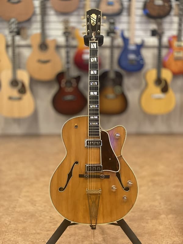 Levin 320N M2 1957 Blonde Archtop Guitar | Reverb