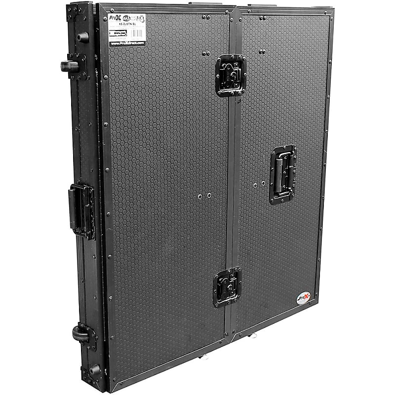 ProX XS-DJSTNBL Fold Away DJ Performance Desk Facade with | Reverb