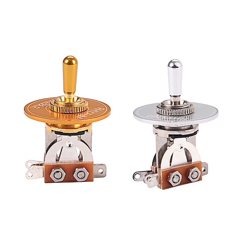 Gold Guitar Les Paul LP Style 3 Way Toggle Switch Pickup | Reverb