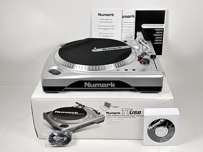 Numark TTUSB DJ Turntable With USB Audio Interface | Reverb