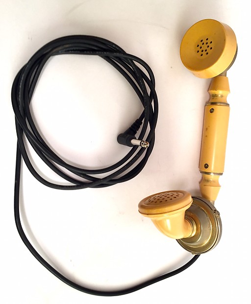 Vintage circuitbent telephone microphone "The granny" 1970s | Reverb