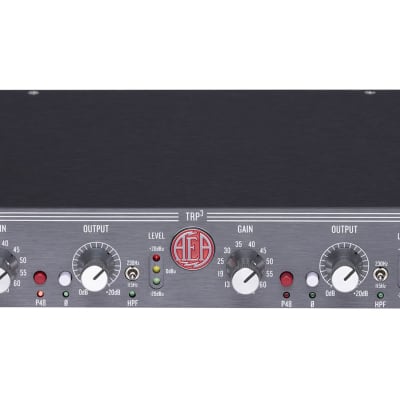 AEA Ribbon Mics TRP3 | Two-Channel Half-Rack Microphone | Reverb