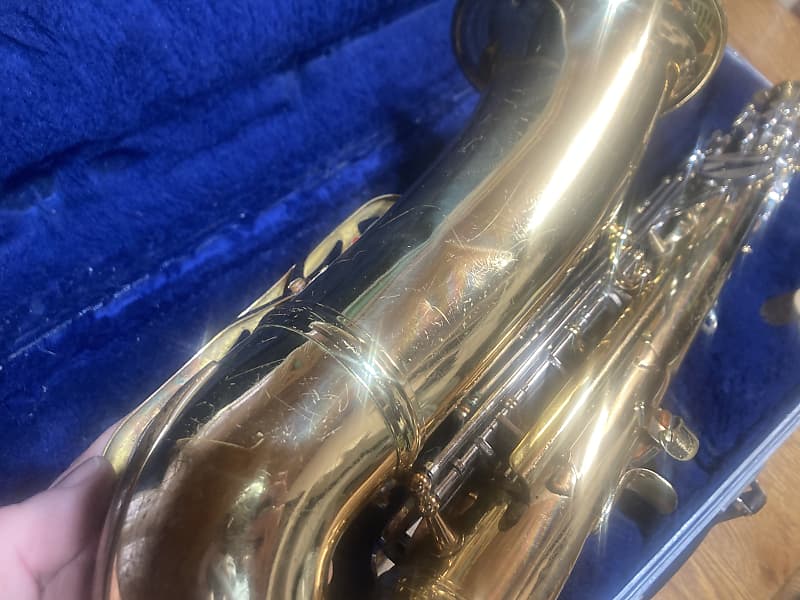 Evette Alto saxophone sax and case | Reverb