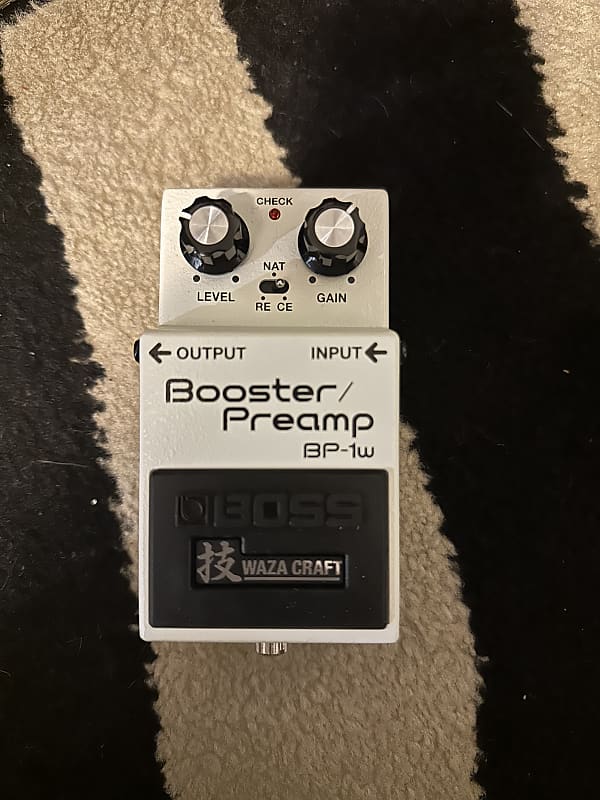 Boss BP-1W Booster / Preamp Waza Craft 2023 - Present - White | Reverb