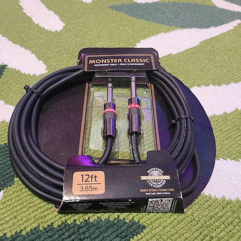 Monster Instrument Cable 12ft | Reverb