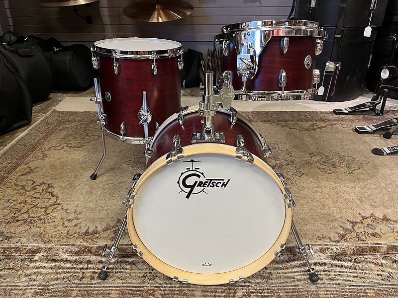Gretsch Brooklyn Bop Kit Satin Cherry Red 12/14/18 | Reverb
