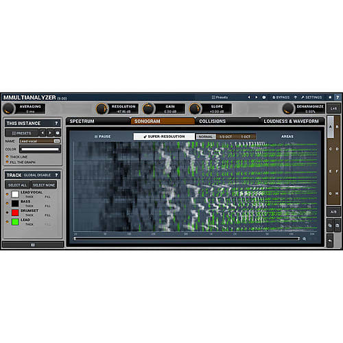 MeldaProduction MMultiAnalyzer - Multitrack Analyzer and | Reverb
