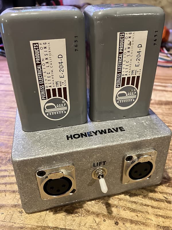 Peerless E-204-D Vintage Transformer Pair Box | Reverb