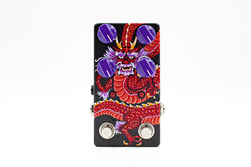 JAM Pedals “Red Dragon” Custom Rattler Bass | Reverb