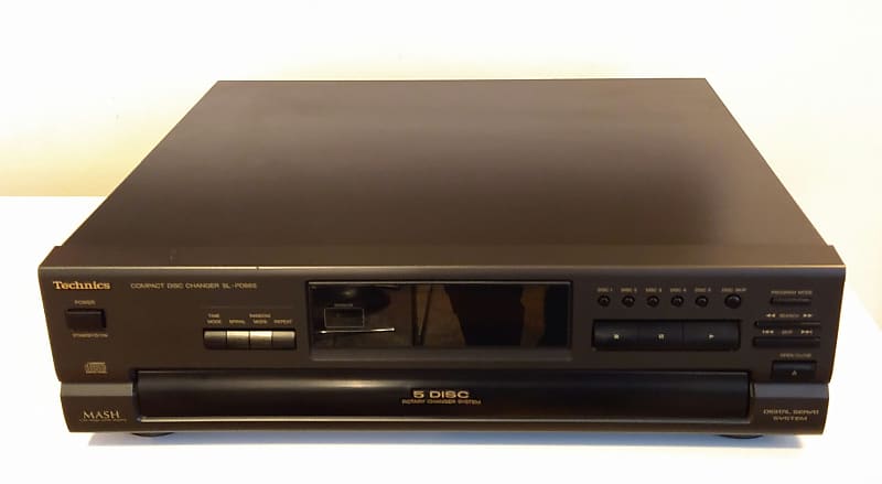 Technics SL-PD665 Compact Disc Changer 1994 black | Reverb