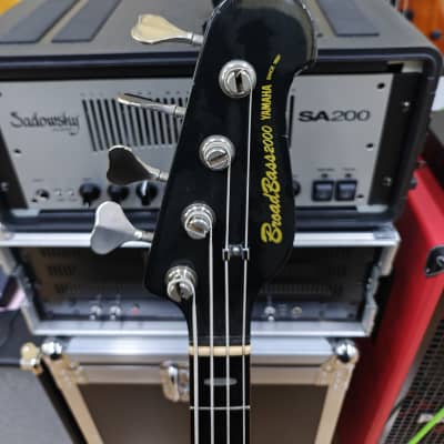 rare 1980 Yamaha broadbass BB2000 black MIJ Japan jv neck | Reverb