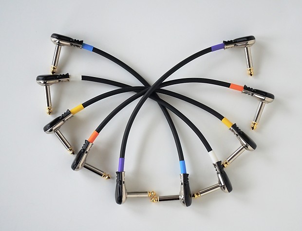 5 Pack 9" Mogami 2319 cable with Pancakes | Reverb UK