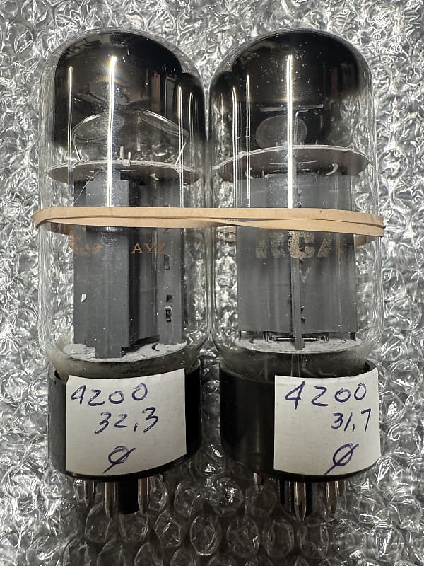 Sylvania RCA 6L6 GC Pair Power Tubes STR 415 | Reverb