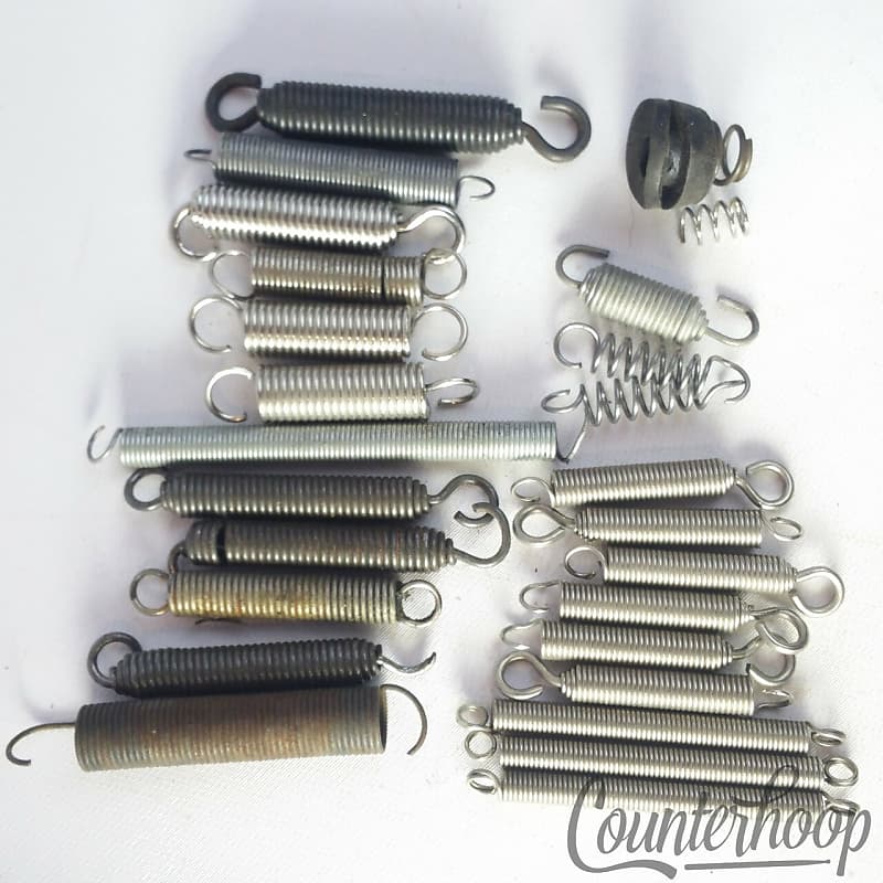 Bass Drum Pedal Springs 2-Sided Hooks Vintage Parts Lot | Reverb UK