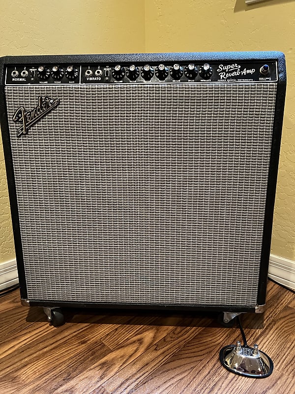 Fender 1966 Super Reverb Amp AB763 Blackface | Reverb