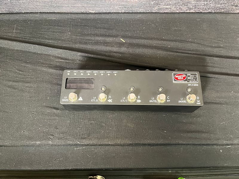 Disaster Area DPC-5 Gen3 Looper/Footswitch Footswitch | Reverb