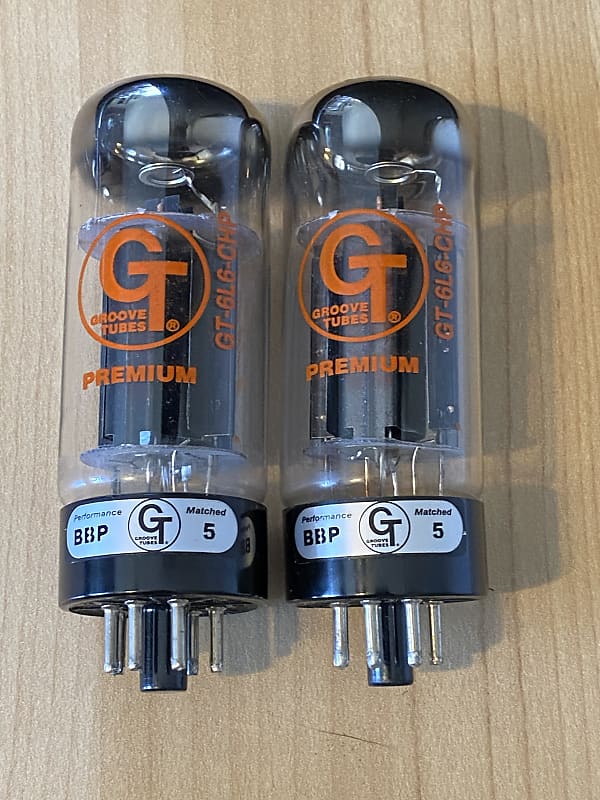 Groove Tubes GT-6L6-CHP Matched Tube Pair Medium 5 | Reverb
