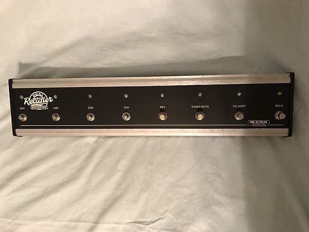 Mesa Boogie Dual Rectifier Roadster Footswitch Controller | Reverb