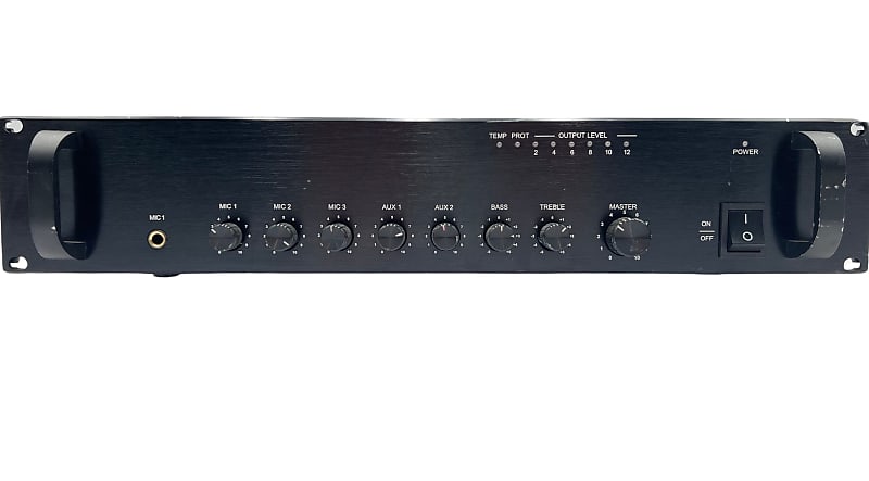 Monoprice 18805 Commercial Audio 240W 5ch 100/70V Mixer Amp | Reverb