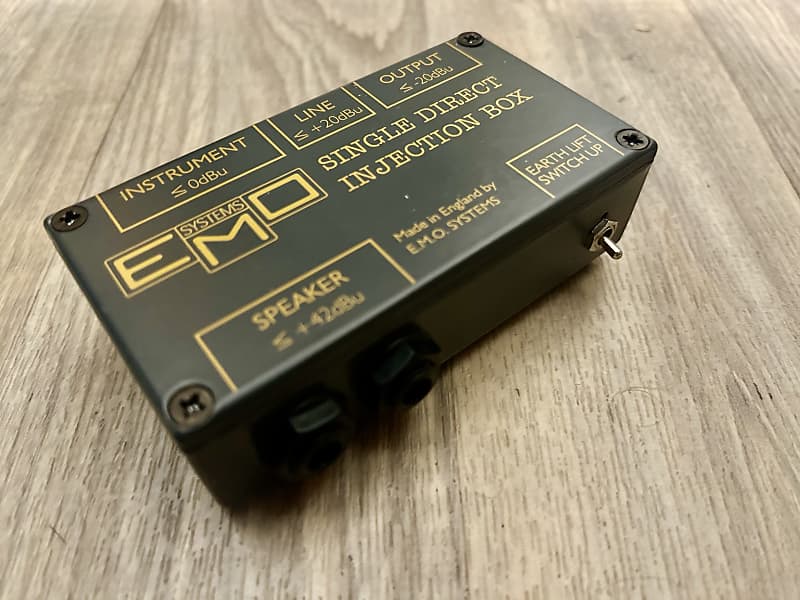 EMO E520 Passive DI Injection Box | Reverb
