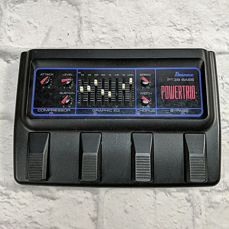 Ibanez PT3B Bass Powertrio Multieffects Pedal Effects Pedals | Reverb