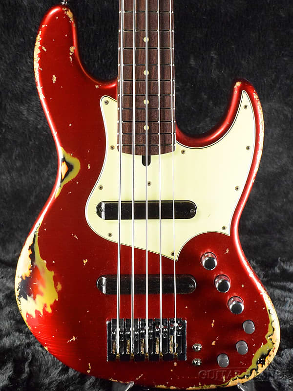 Xotic XJ-1T 5st Heavy Aged Lacquer -Vintage Candy Apple Red | Reverb