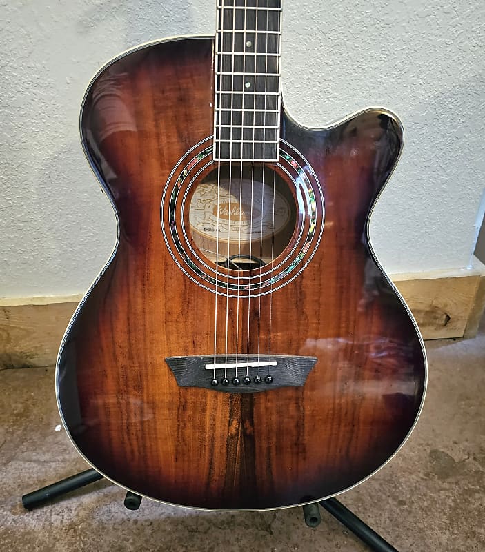 Washburn Festival EA 15 Acoustic Electric - Tobacco Burst | Reverb