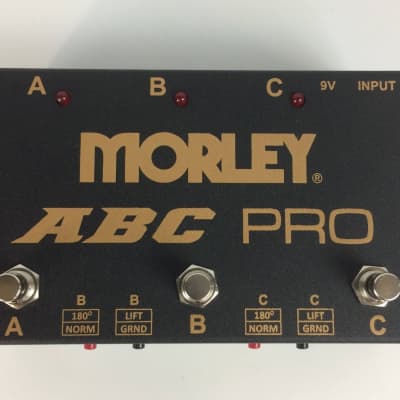 Morley ABC Pro 3-Button Switcher/Combiner Pedal | Reverb