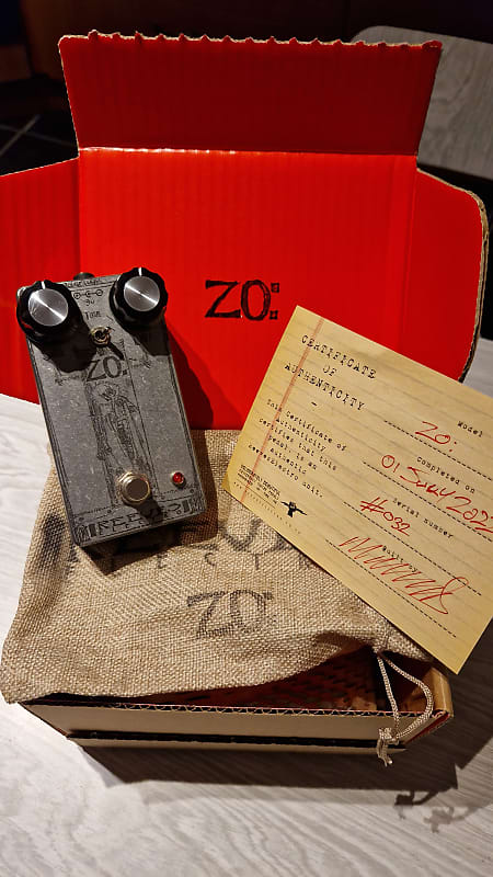 Reeves Electro ZO = Zonk Machine MkII fuzz replica (tone | Reverb