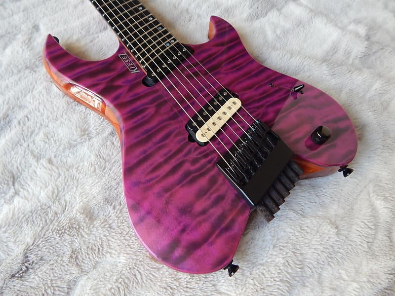 Kiesel Vader VM7 - Headless Multiscale 7 String - Purple | Reverb