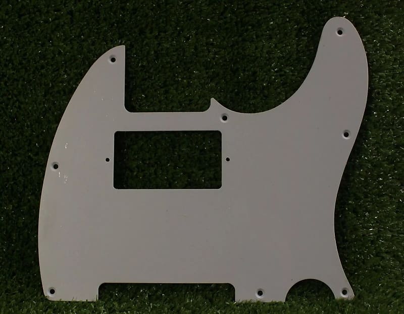 Telecaster Pickguard For USA Fender Tele w/ Humbucker - White | Reverb