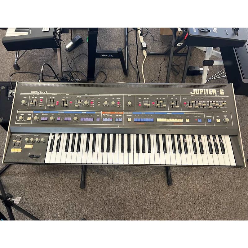 Roland Jupiter 6 Vintage Analog Synthesizer (Pre-Owned) | Reverb