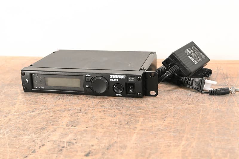 Shure ULXP4 Wireless Receiver - G3 Band: 470-506 MHz CG01HFE | Reverb