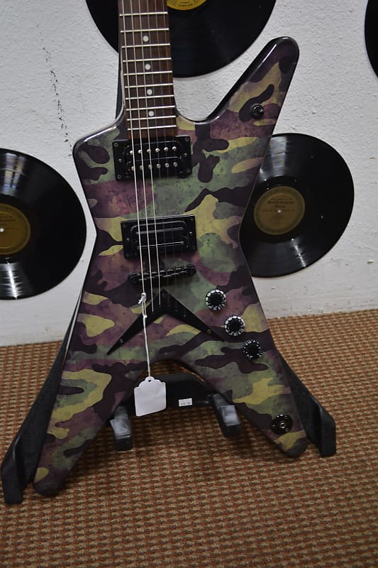 Dean Dimebag Dime Camo ML Electric Guitar | Reverb