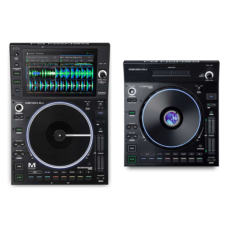 Denon DJ SC6000M Media Player + LC6000 Controller Bundle | Reverb