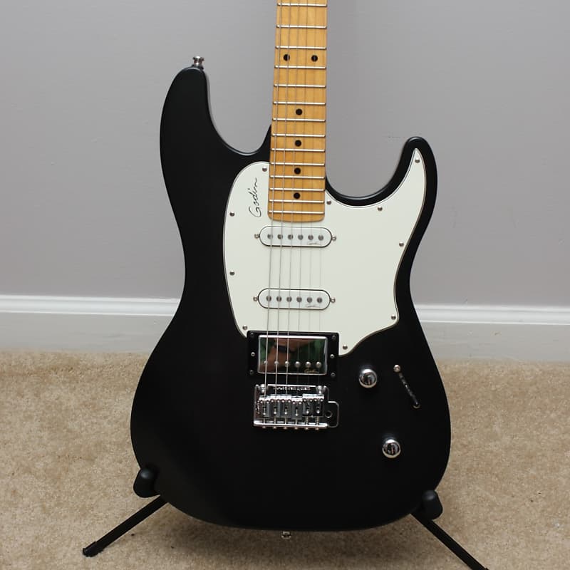 Godin Session HSS Blackburst | Reverb