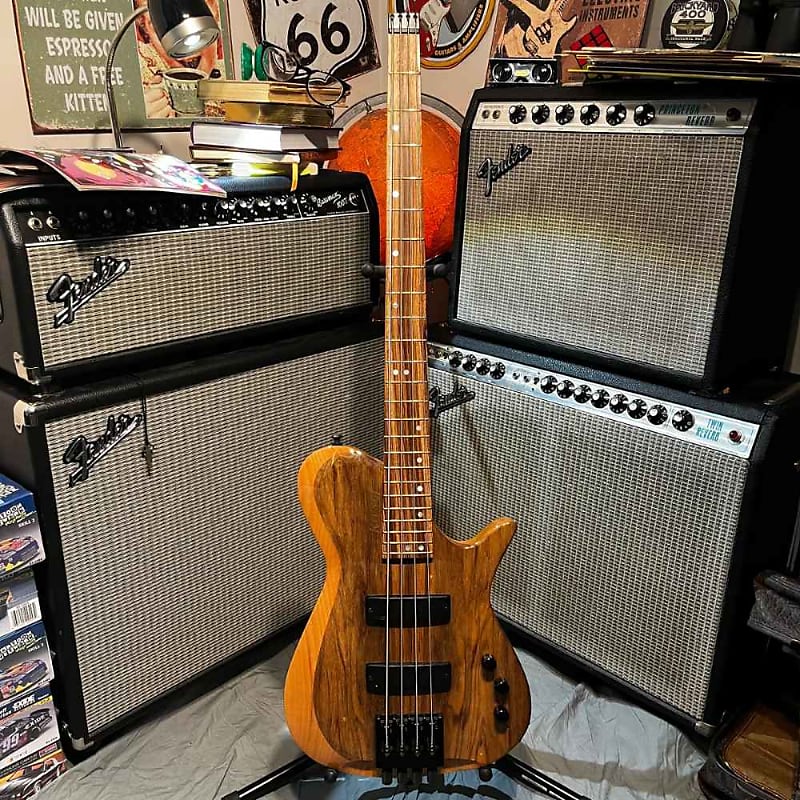 2003 Kiesel Zeus Headless 4 String Bass Reverb