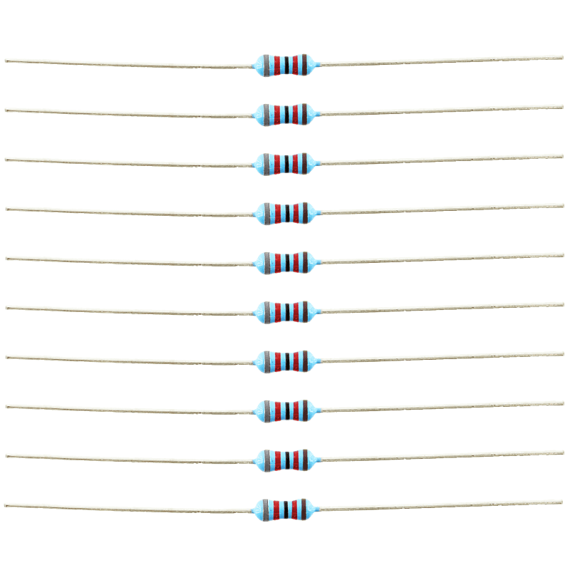 1/4 Watt Metal Film 1% Resistors, 82K ohm, 10 Pack | Reverb