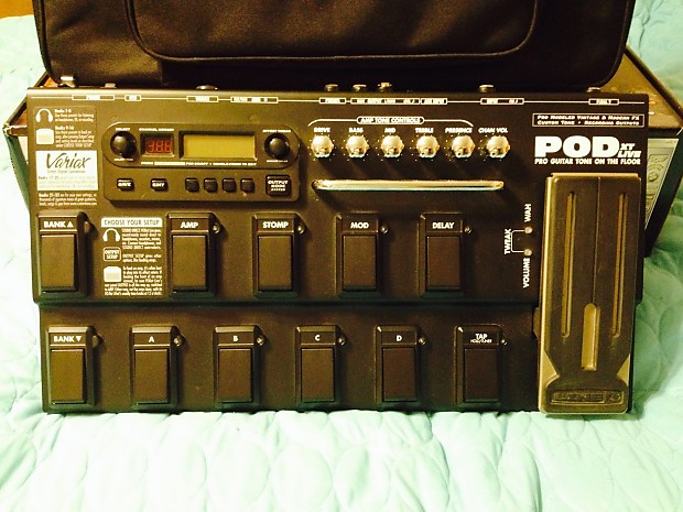 LINE 6 POD XT LIVE / MODEL PACK ADD-ONS / PADDED CASE | Reverb