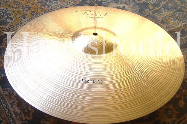 PAISTE SIGNATURE 20" THIN RIDE? SYMPHONIC LIGHT RIDE!! 1972 | Reverb