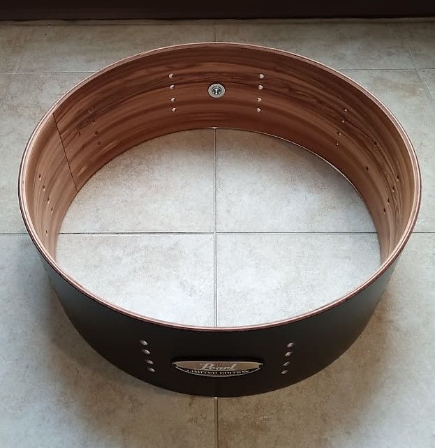 Pearl 14x5 mahogany/gum wood snare drum shell (ONLY) Matte | Reverb